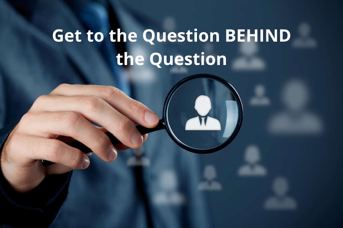 🎙️ How to get the Question behind the Question (Podcast #61)